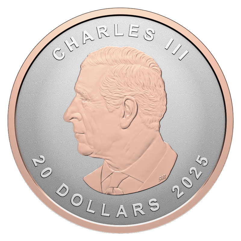 2025 1oz Silver Maple Leaf Ultra-High Relief Coin Royal Canadian Mint