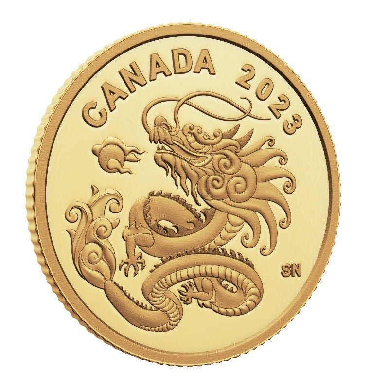 2023 Heavenly Dragon 1/20 oz Gold Coin - Sprott Money Collectibles