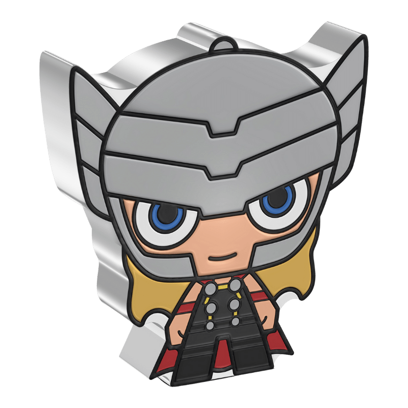 2023 Marvel Series Thor 1 oz Pure Silver Chibi Coin - Sprott Money ...